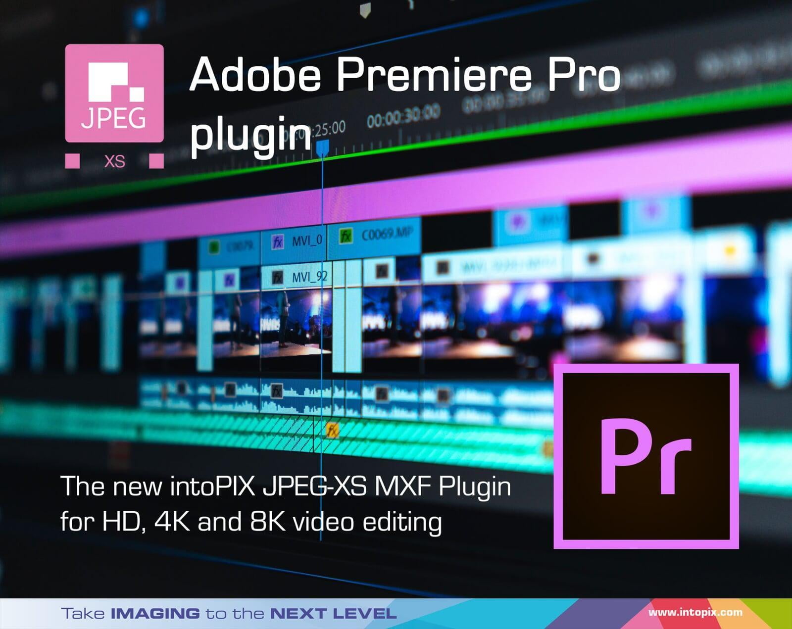 JPEG XS MXF Adobe Premiere Plugin | intoPIX